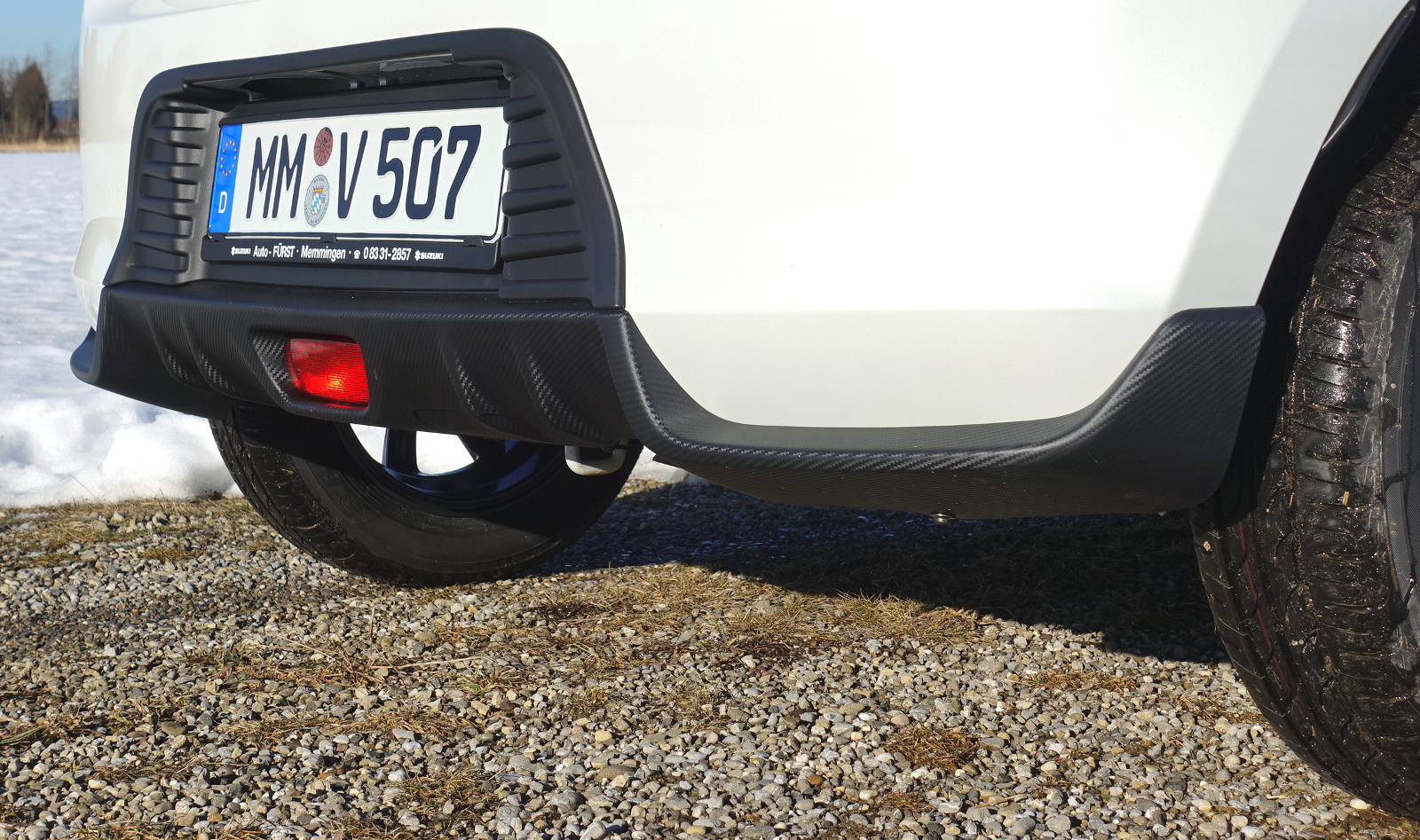 Autohaus Fürst Onlineshop - Rear Lower Spoiler in Carbon Look for your ...