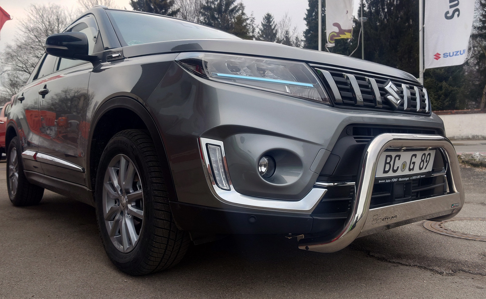 Autohaus Fürst Onlineshop - Frontschutzbügel Edelstahl für SUZUKI ...