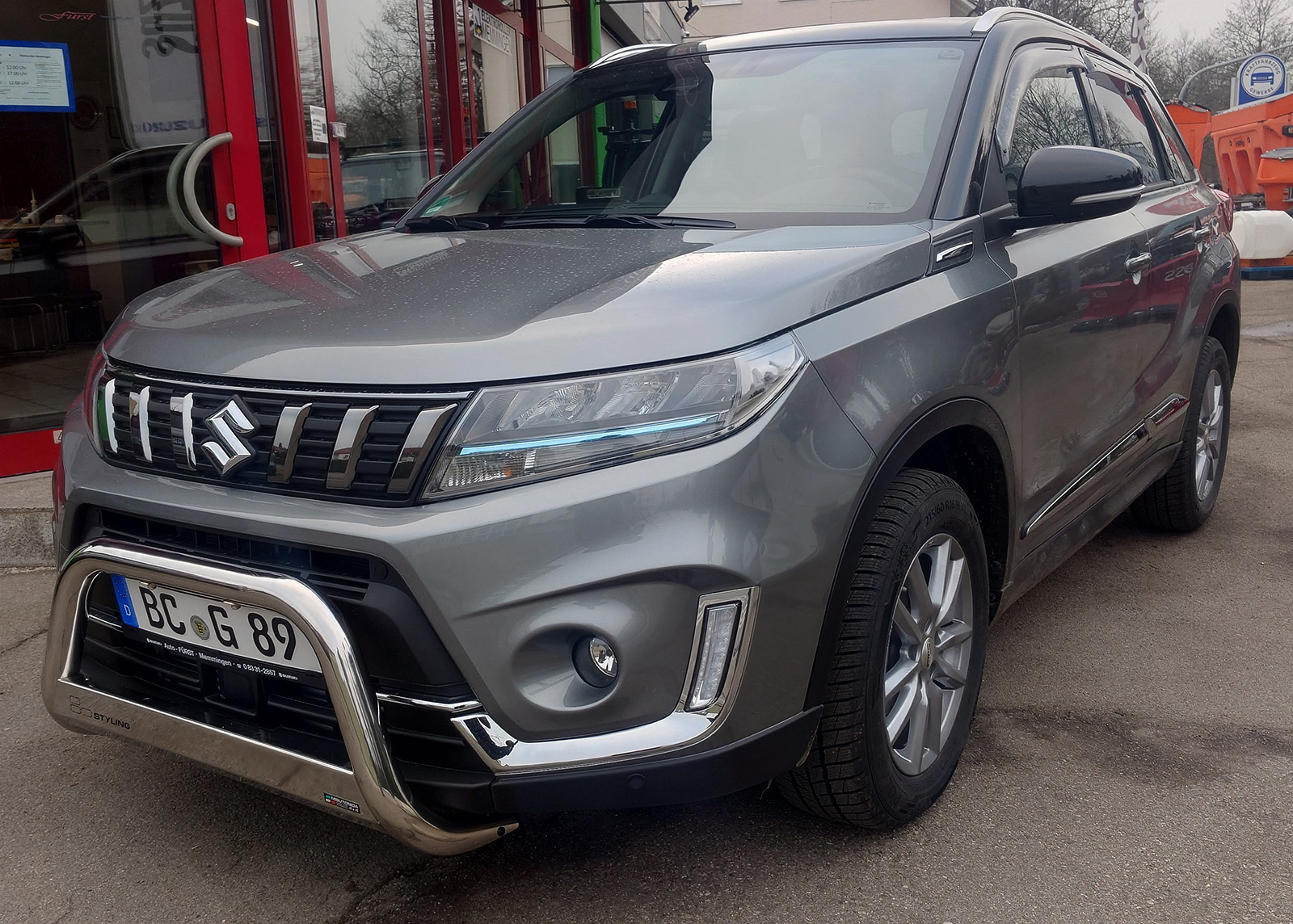 Autohaus Fürst Onlineshop - Frontschutzbügel Edelstahl für SUZUKI ...